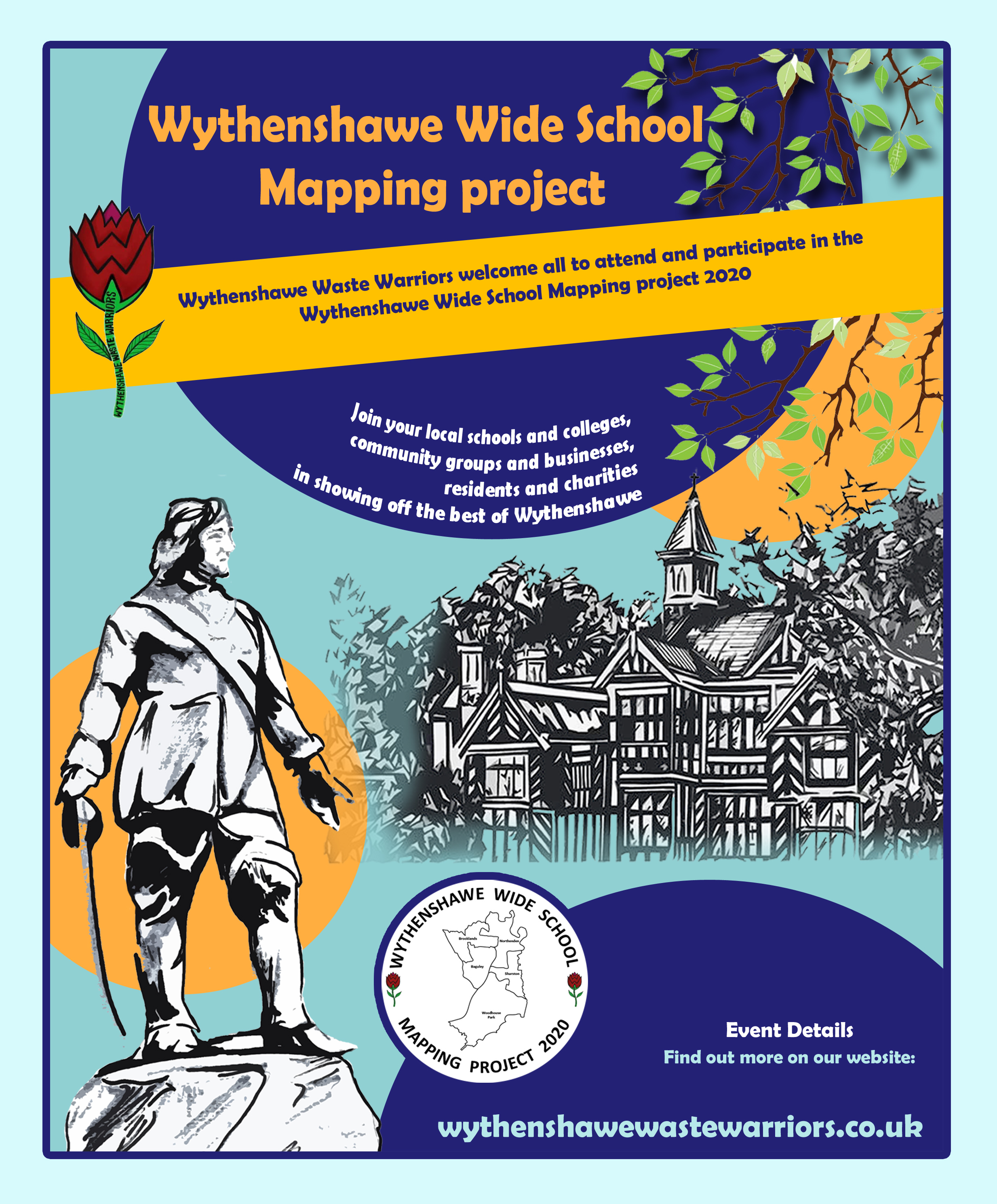 School Mapping Project – Event Poster Design – FAYE TIKIC